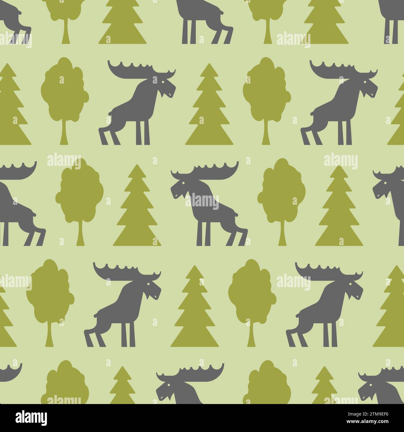 Girl in forest autumn Stock Vector Images - Alamy