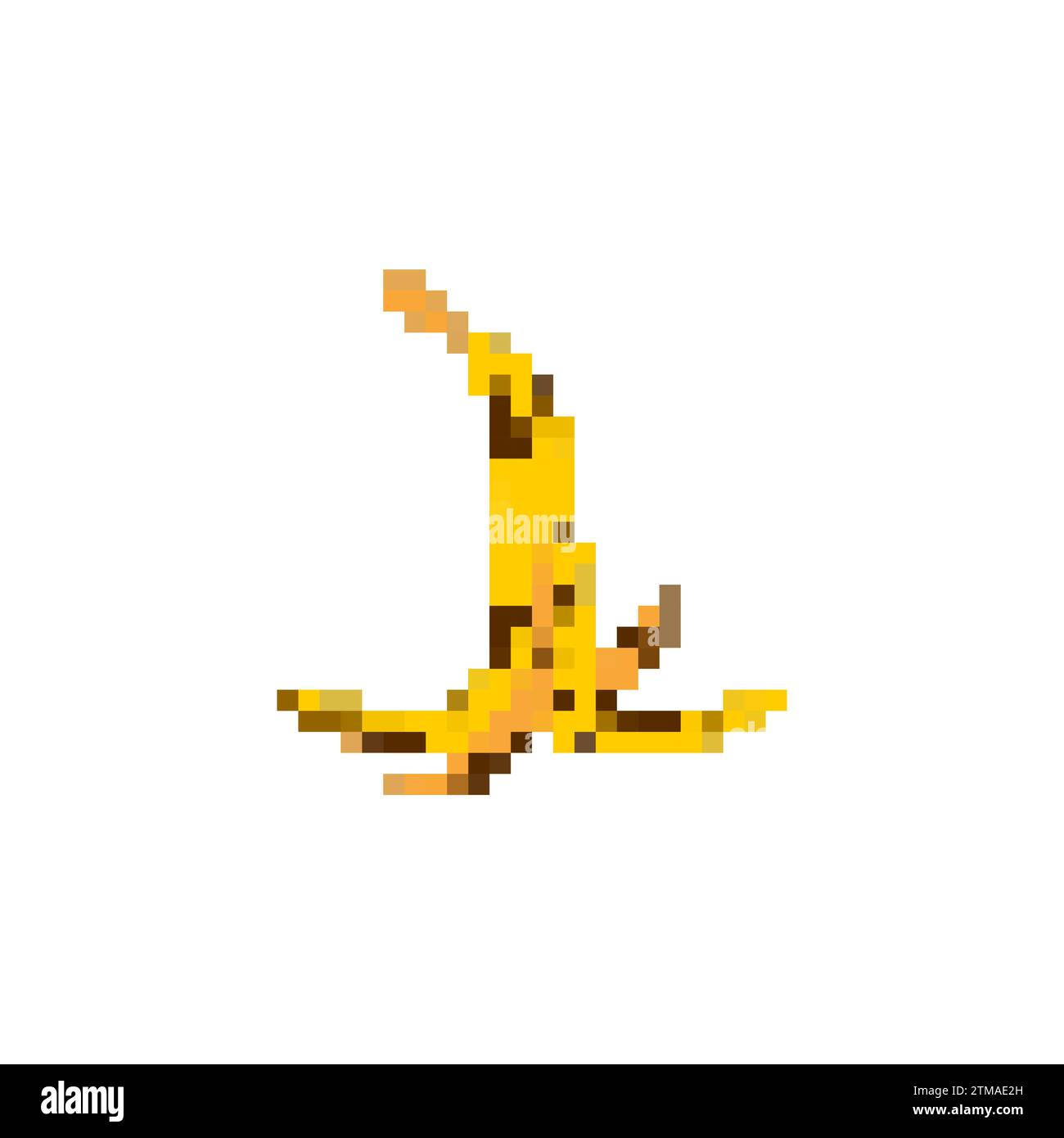 Banana peel Pixel art. 8 bit Old rotten banana peel Stock Vector Image ... Banana peel Pixel art. 8 bit Old rotten banana peel Stock Vector Image ...