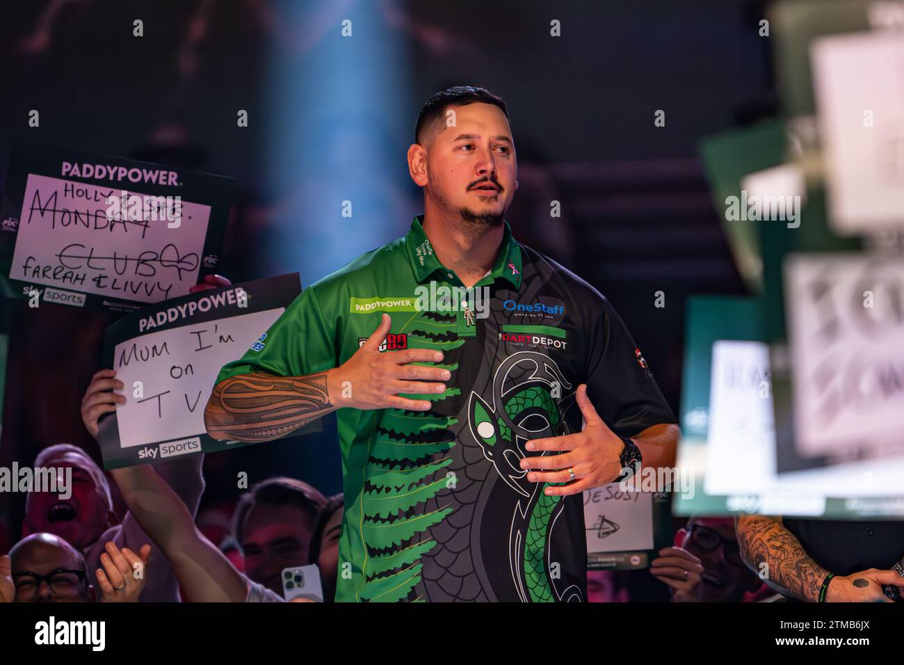 Alexandra Palace, London, UK. 20th Dec, 2023. 2023/24 PDC Paddy Power ...