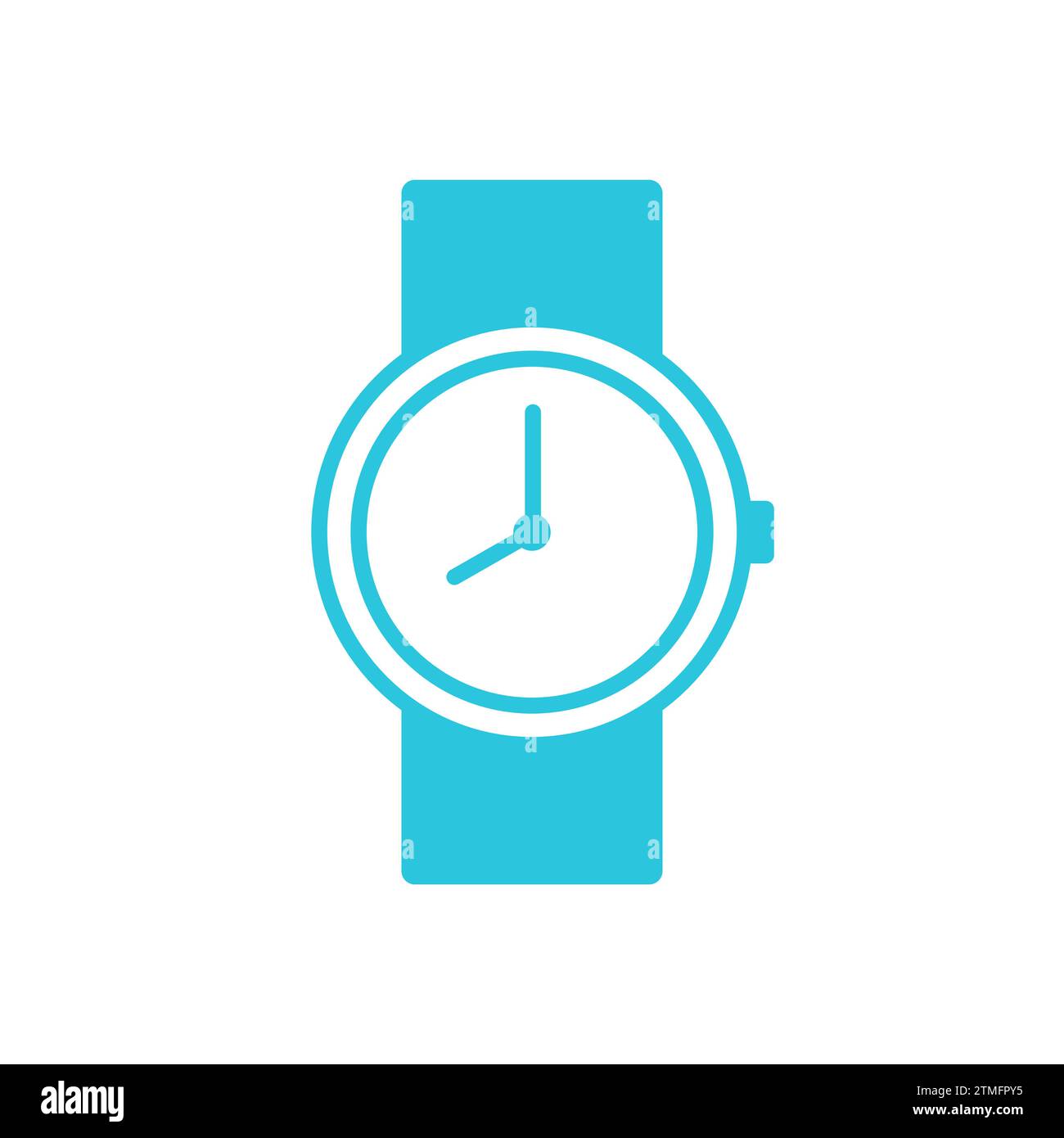 Blue sport hand watch Cut Out Stock Images & Pictures - Alamy