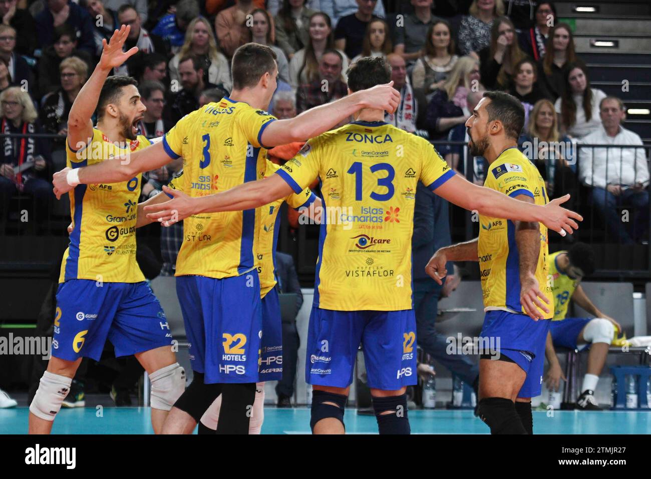 20.12.2023, LKH Arena, Lueneburg, GER; CEV Champions League, SVG ...