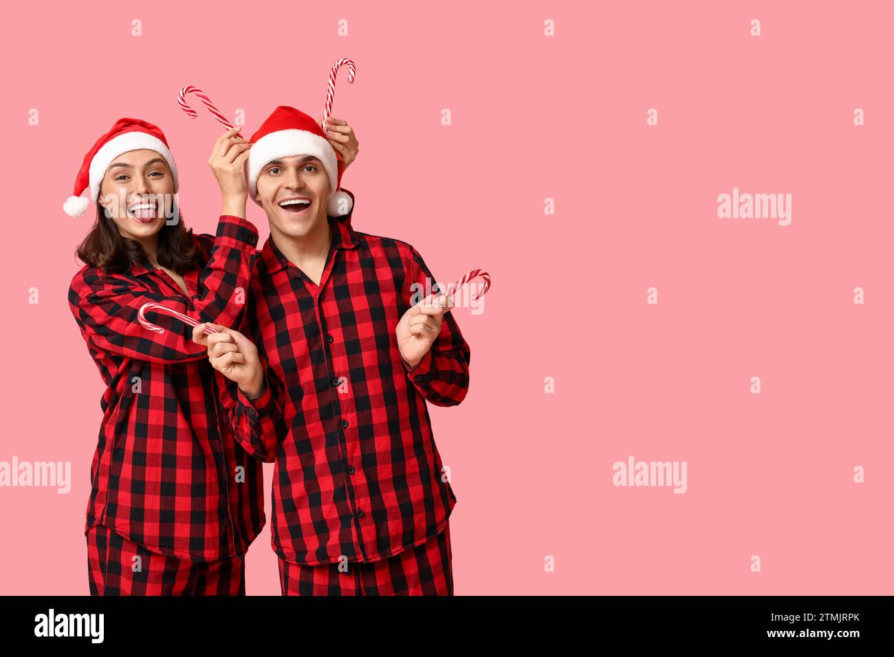 Funny man woman in pajamas hi-res stock photography and images - Alamy
