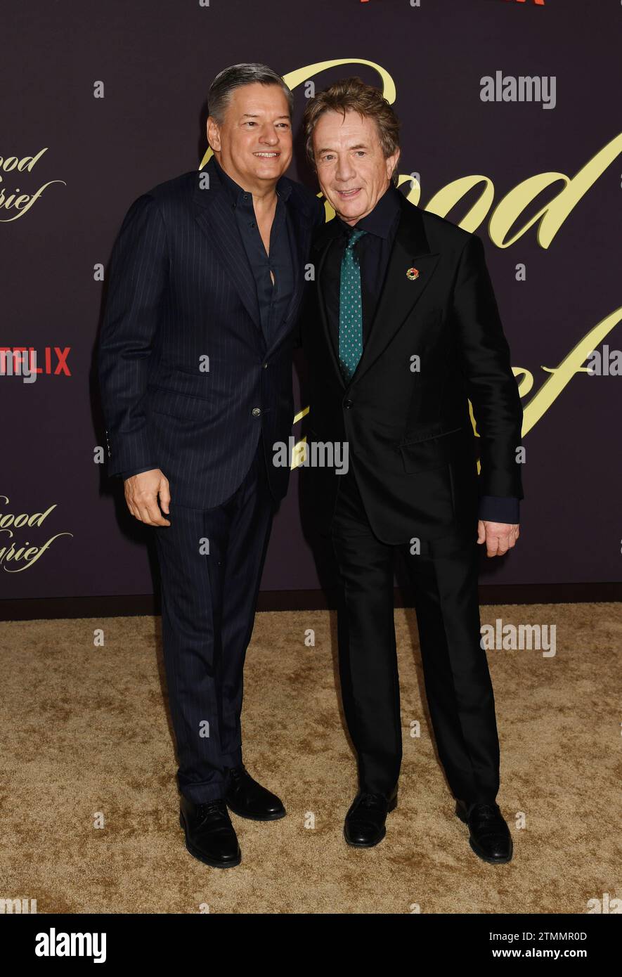 Los Angeles, California, USA. 19th Dec, 2023. (L-R) Ted Sarandos, Co ...