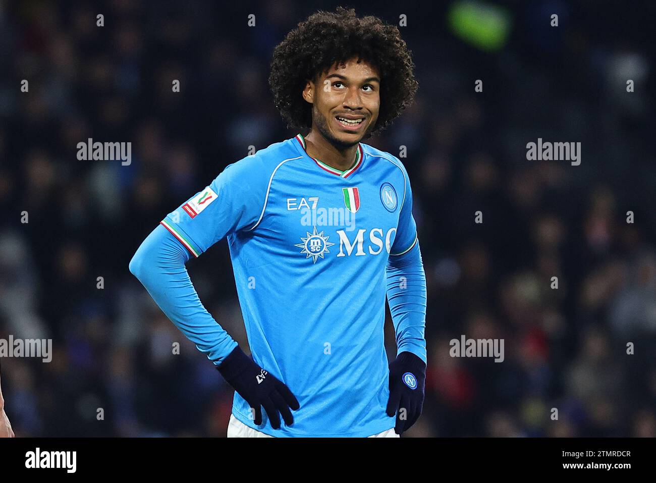 Jens Cajuste of SSC Napoli during the Italy Cup football match between ...
