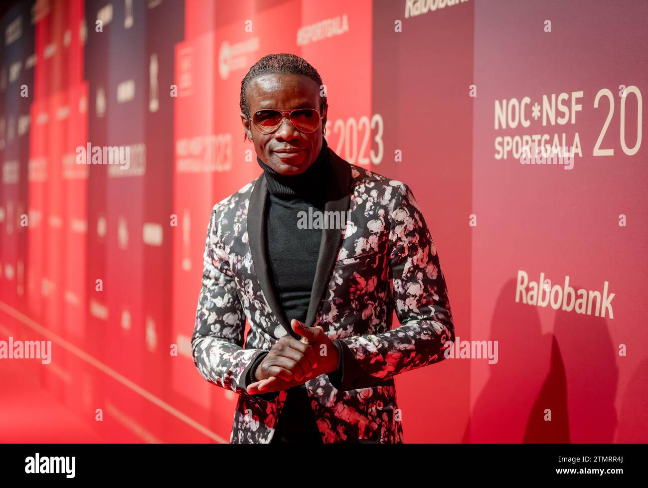 UTRECHT - Regilio Tuur on the red carpet, before the start of the NOC ...