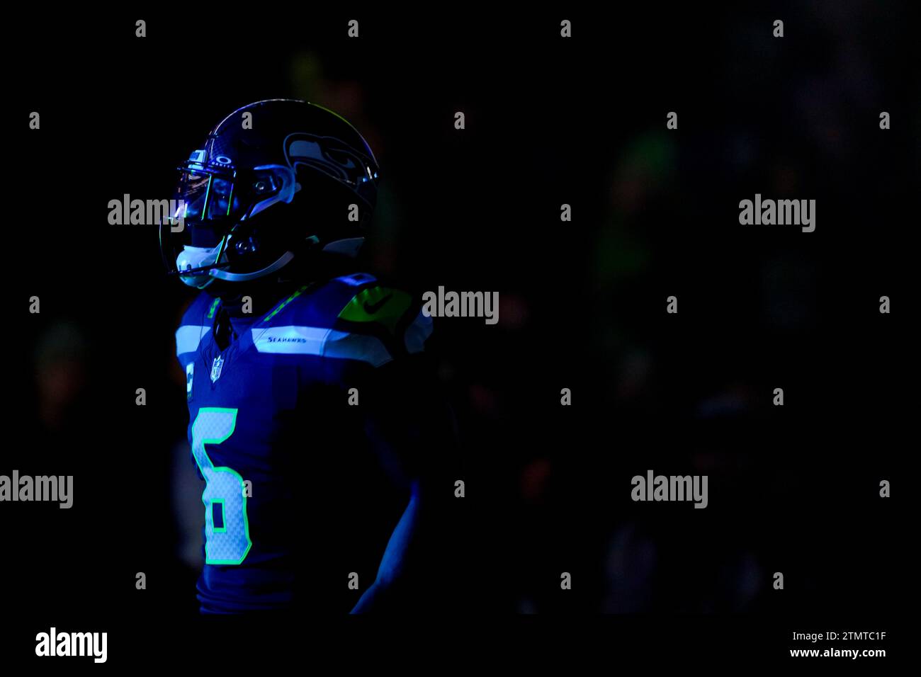 Seattle Seahawks safety Quandre Diggs (6) runs out to the field before ...