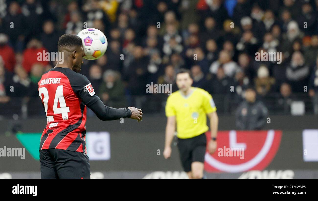 Frankfurt Am Main, Deutschland. 20th Dec, 2023. Aurelio Buta (Eintracht ...