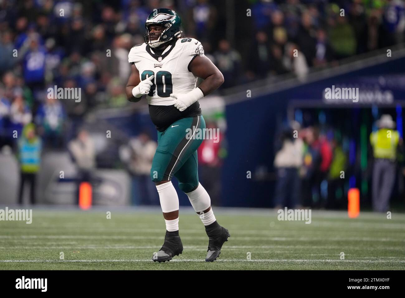 Philadelphia Eagles defensive tackle Jordan Davis (90) during the first ... Philadelphia Eagles defensive tackle Jordan Davis (90) during the first ...