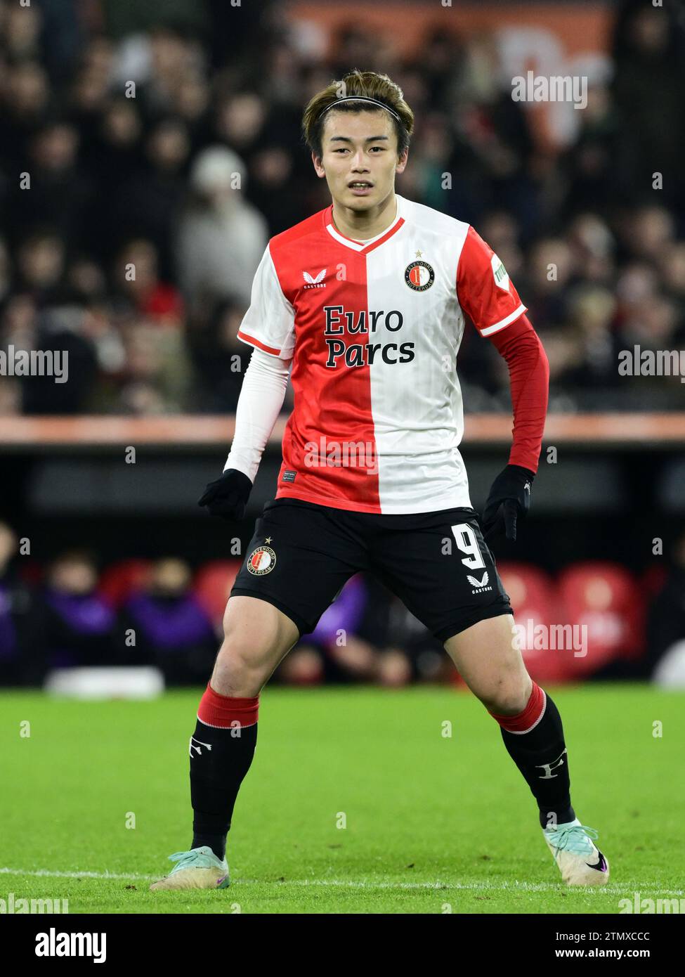 ROTTERDAM - Ayase Ueda of Feyenoord during the 2nd round of the KNVB ...