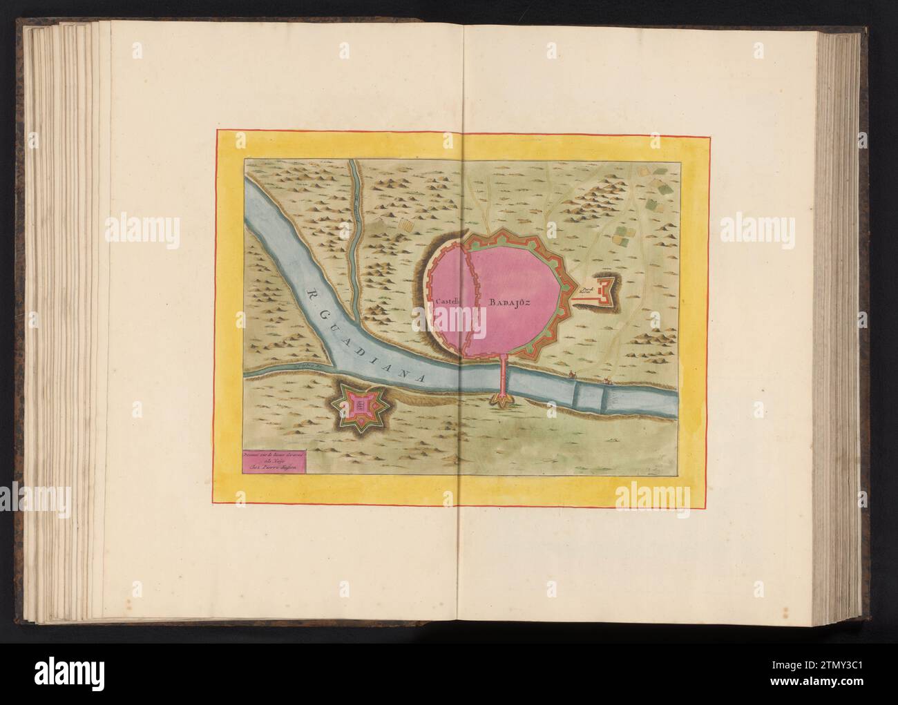 Badajoz map hi-res stock photography and images - Alamy