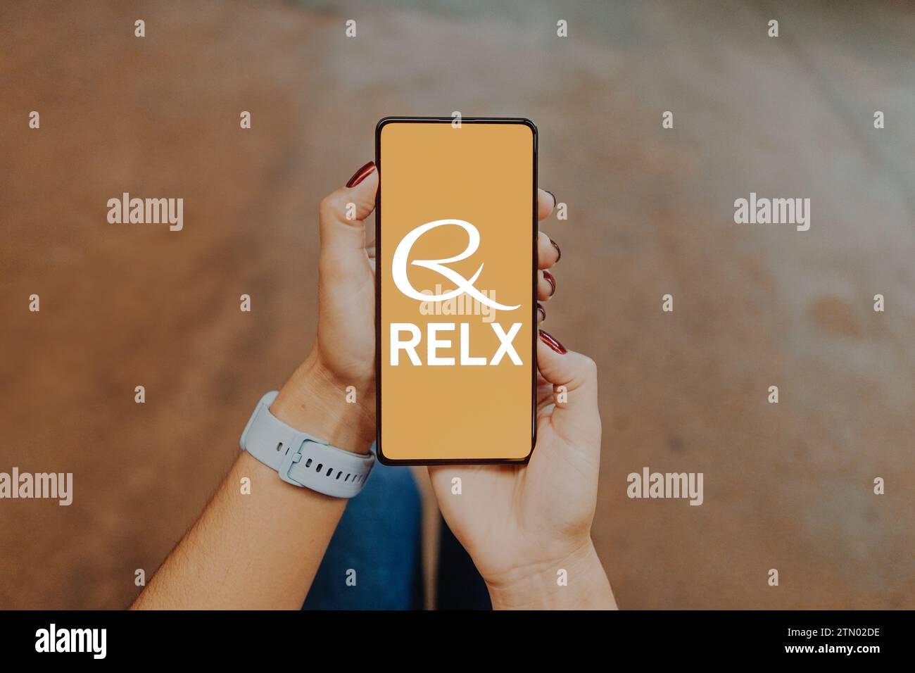 Brazil. 20th Dec, 2023. In this photo illustration, the RELX Group logo ...