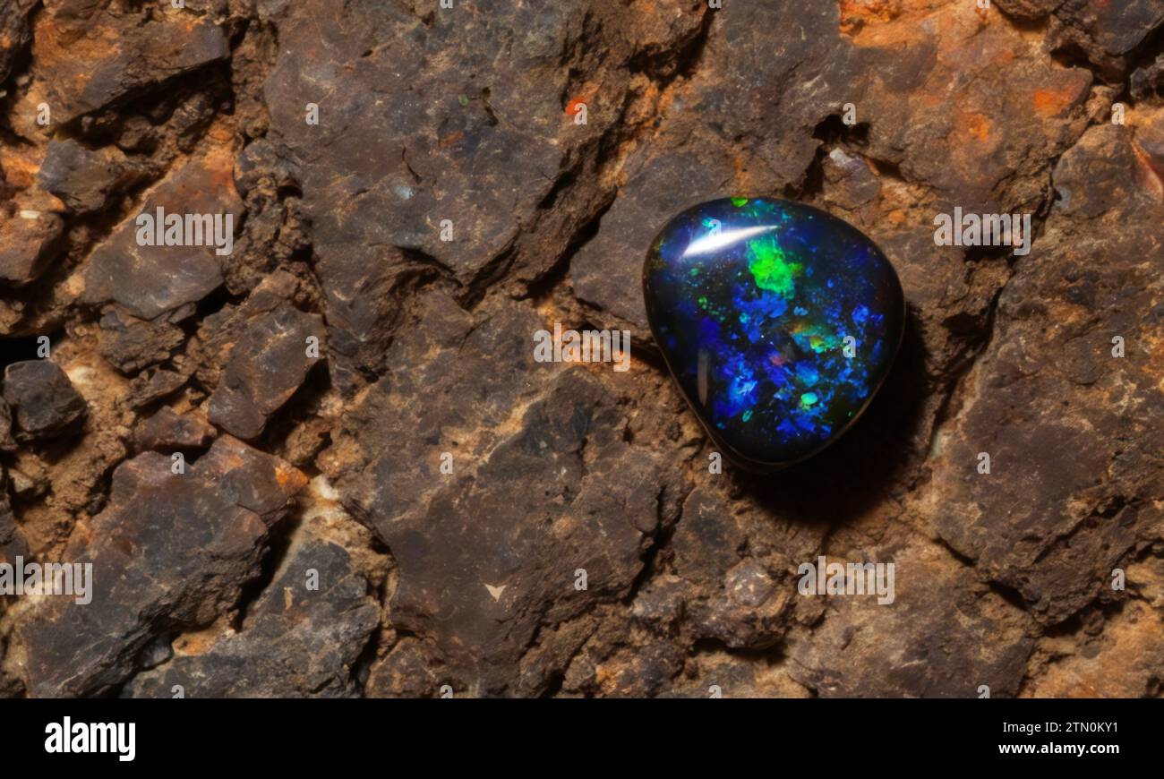 Black opals hi-res stock photography and images - Alamy