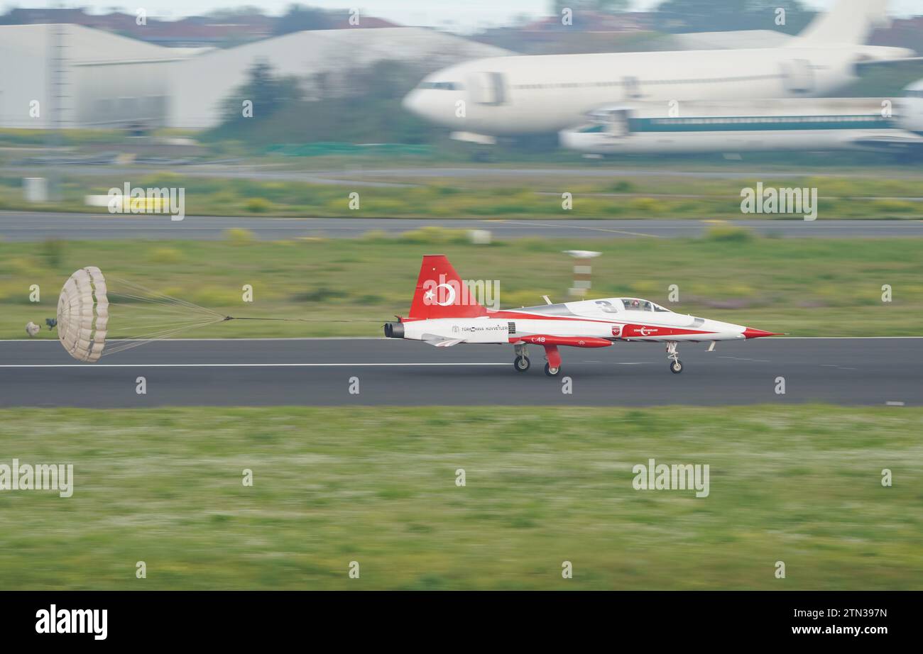 ISTANBUL, TURKIYE - MAY 01, 2023: Turkish Stars, Turkish Air Force ...