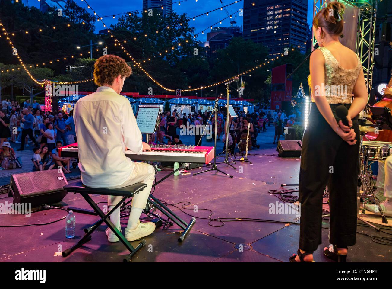 Sydney jazz vocalist singer leah berry hi-res stock photography and ...