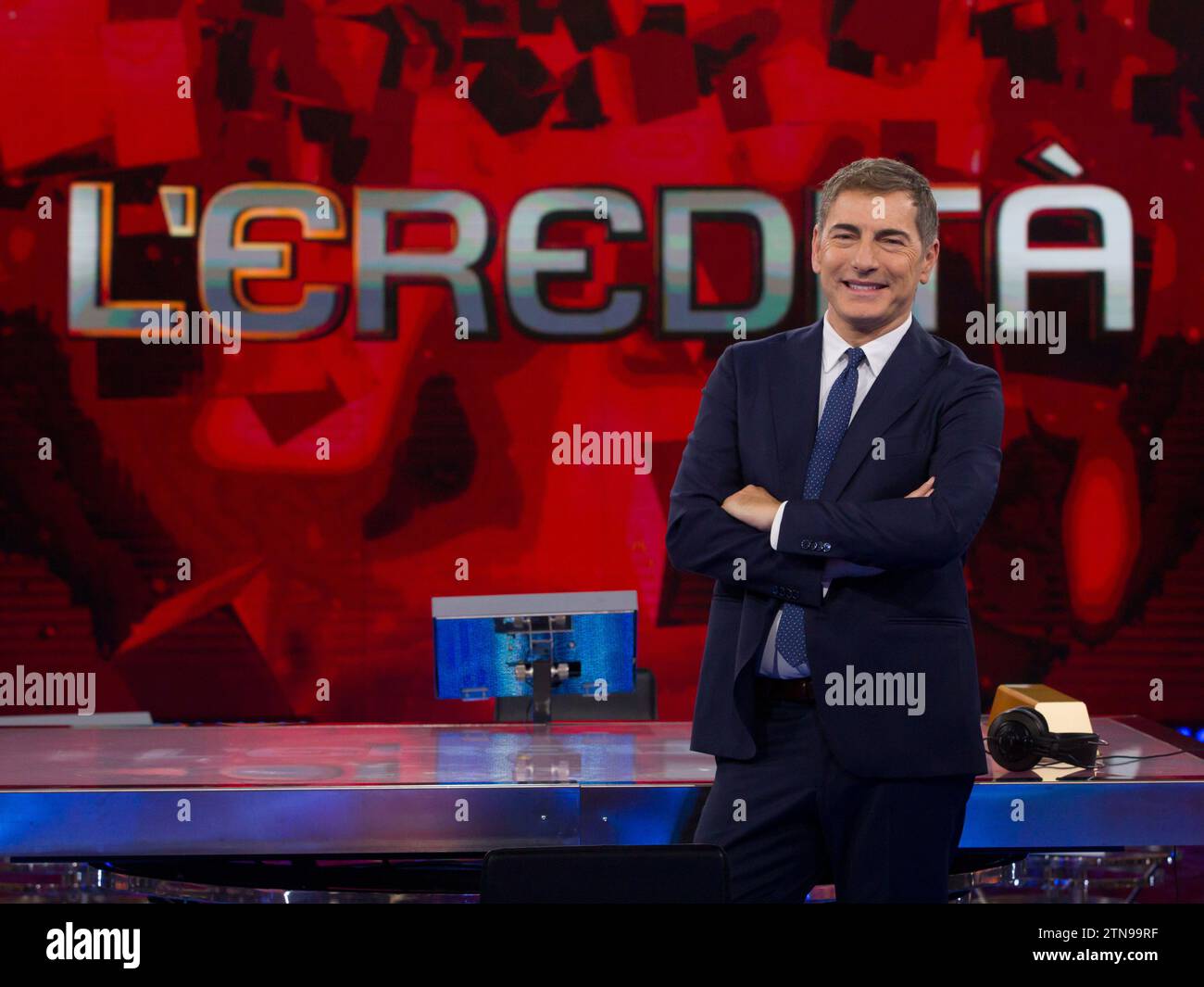 Rome, Italy. 20th Dec, 2023. Roma, studi Rai ex Dear, trasmissione tv ...