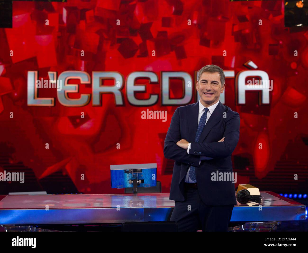 Rome, Italy. 20th Dec, 2023. Roma, studi Rai ex Dear, trasmissione tv ...