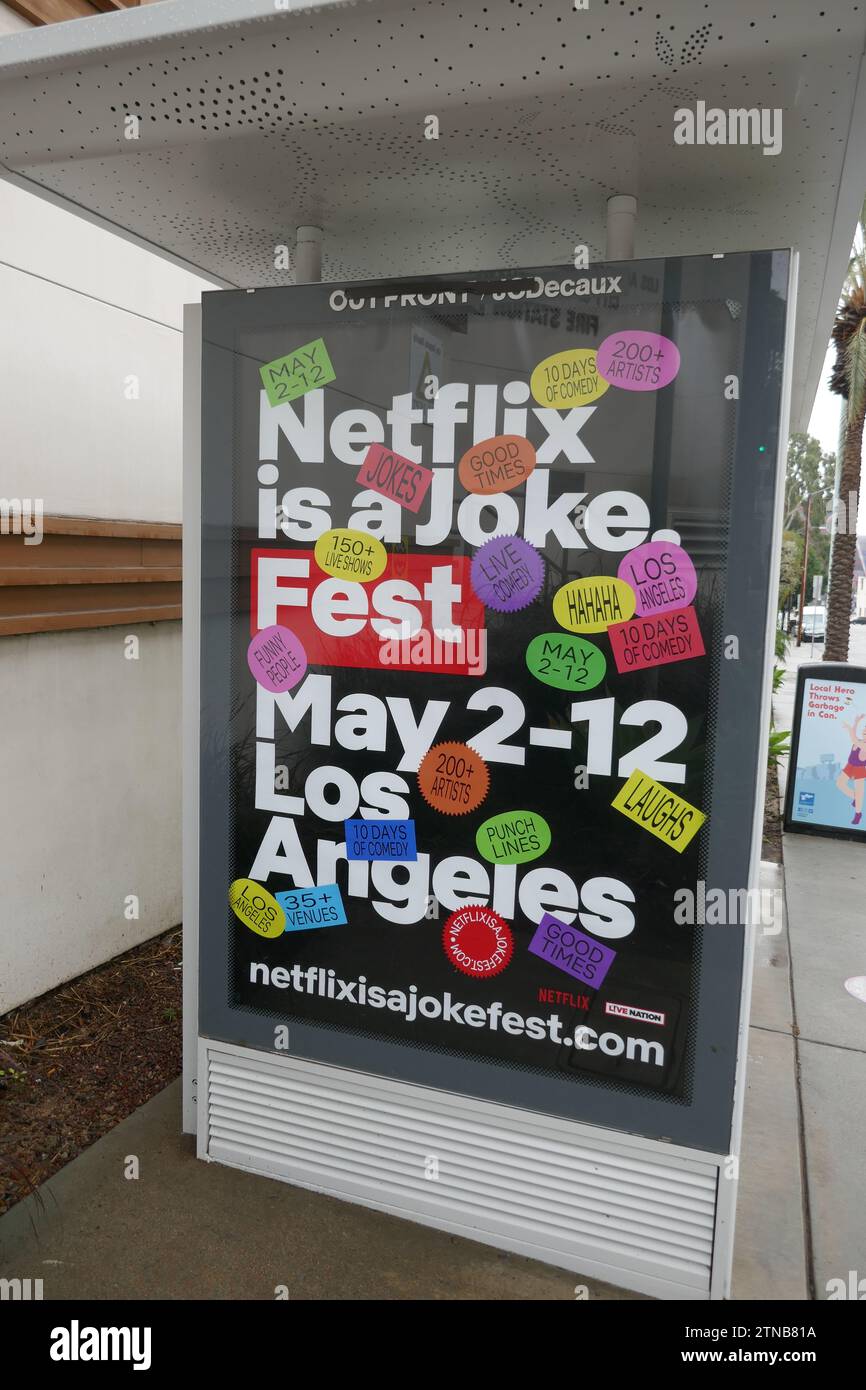 Los Angeles, California, USA 20th December 2023 Netflix Is A Joke ...