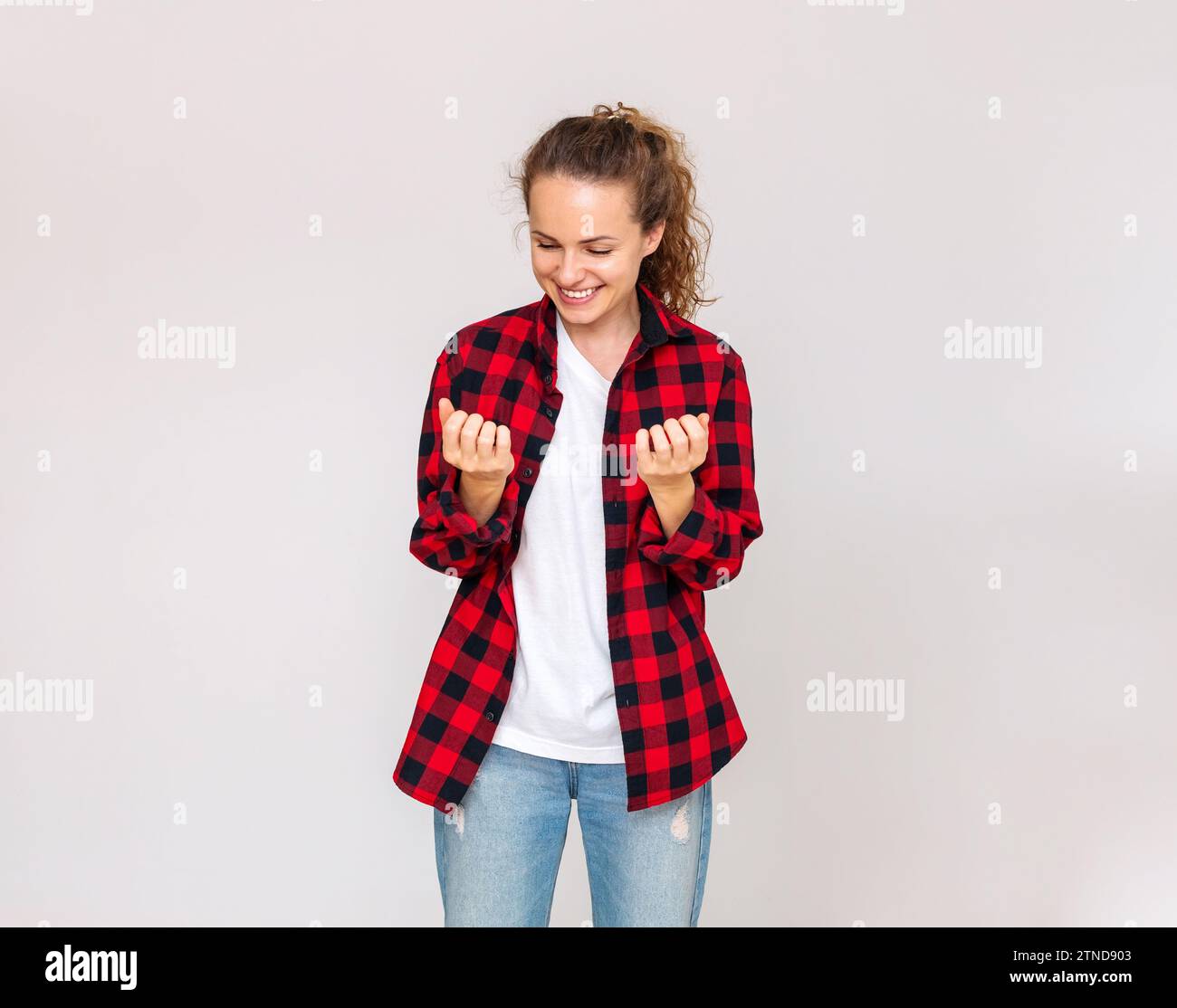 Plain looking woman hi-res stock photography and images - Alamy