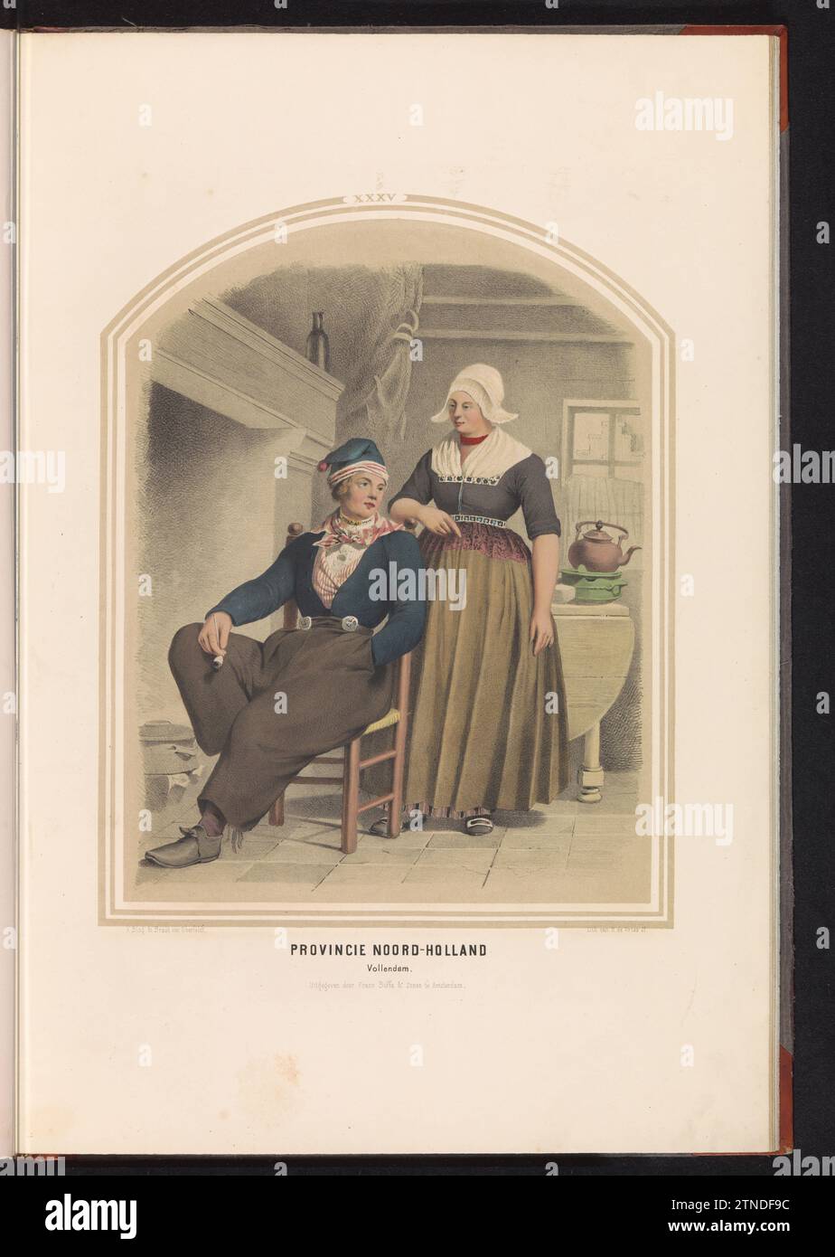 Volendam dutch costume hi-res stock photography and images - Alamy