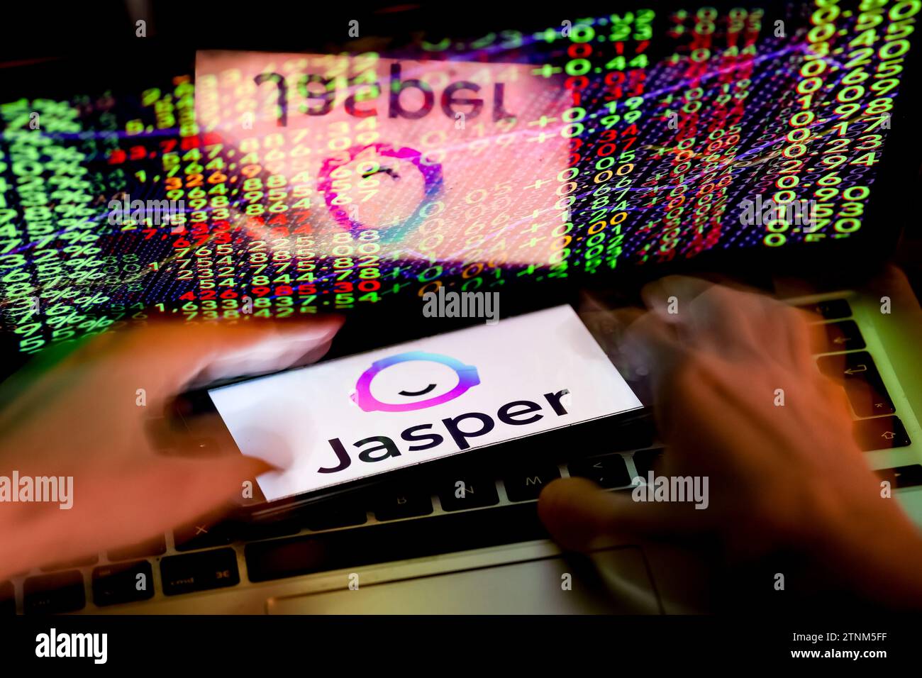 Jasper ai logo hi-res stock photography and images - Alamy