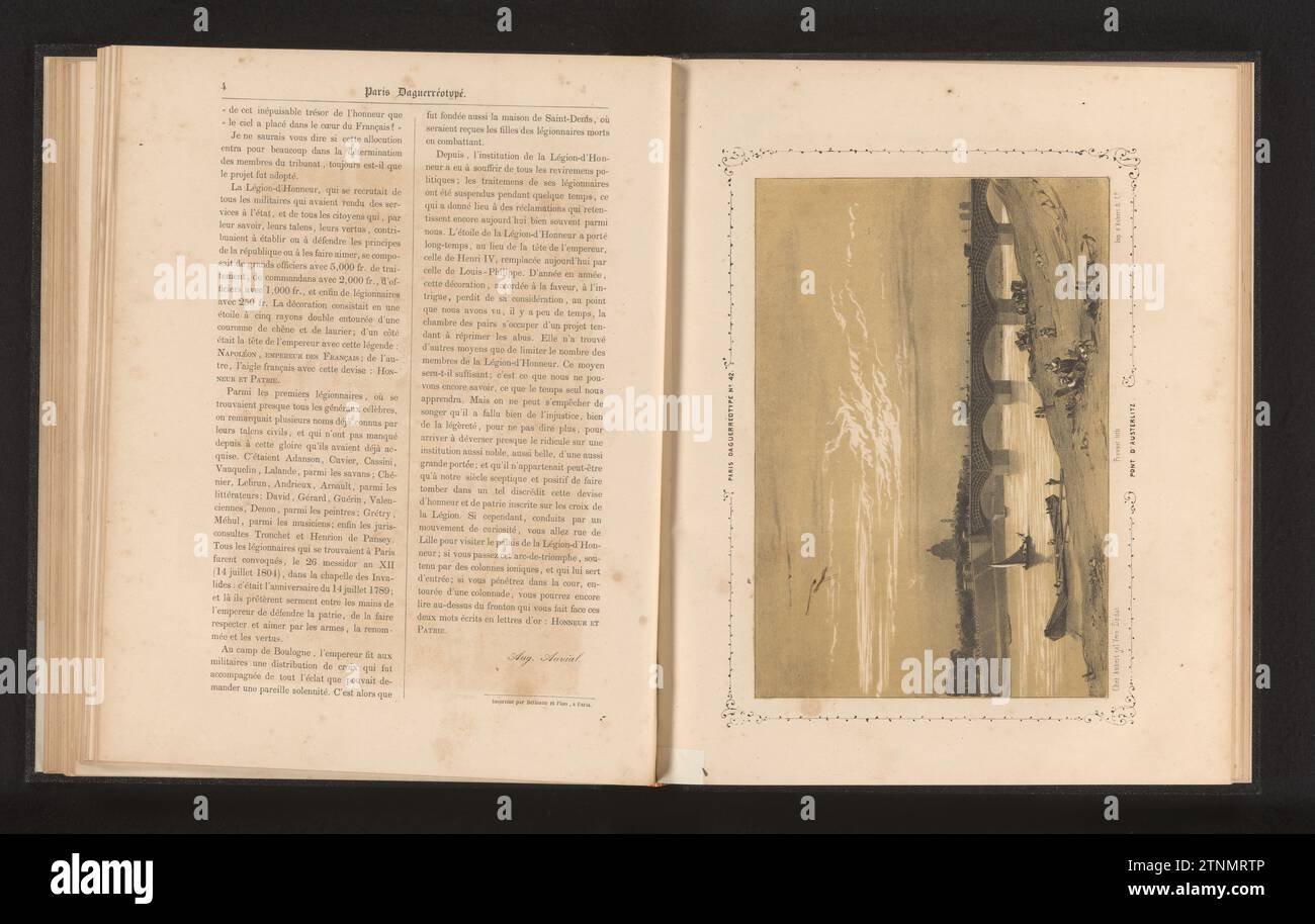 Pont d'Austerlitz, A. Provost, after anonymous, 1839 - in or before ...