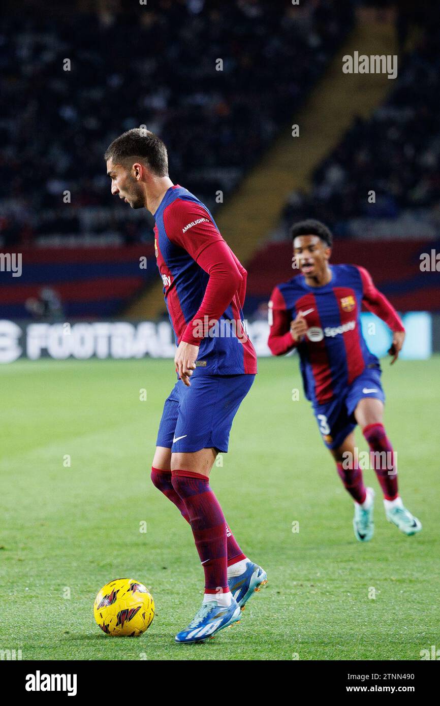 Barcelona, Spain. 20th Dec, 2023. Ferran Torres in action during the ...