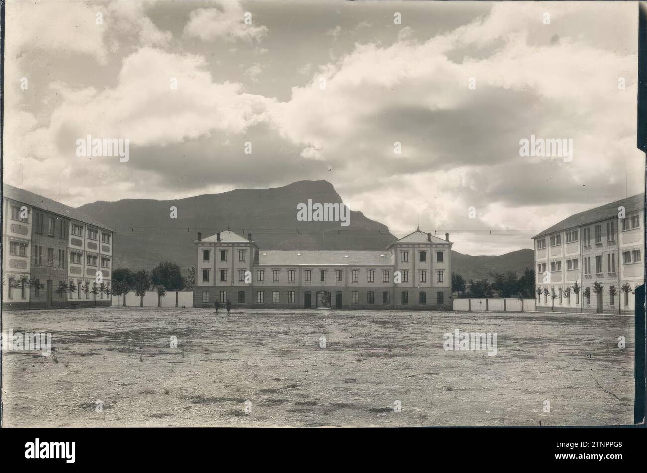 11/30/1930. Pony. Victory Barracks. On the right, the pavilion where ...