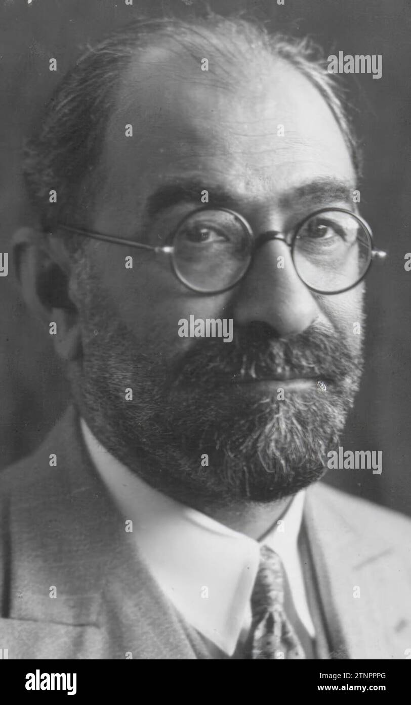 12/31/1928. Muhammad Ali Khan. Credit: Album / Archivo ABC Stock Photo ...