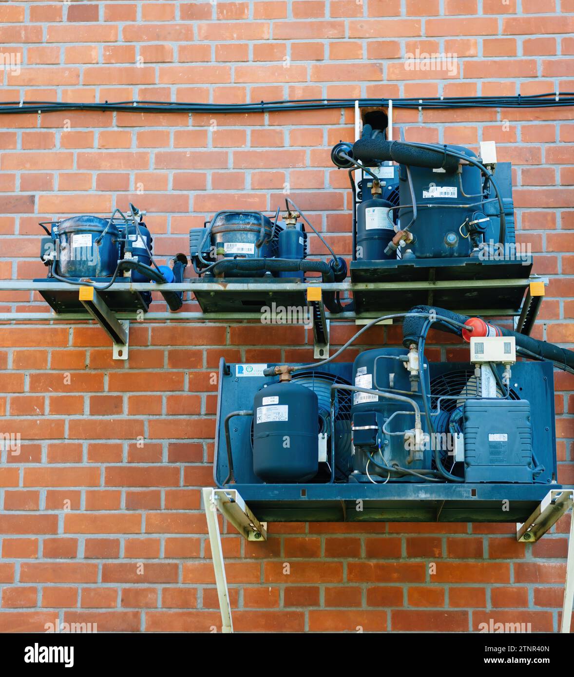 Hermetic unit compressors hi-res stock photography and images - Alamy