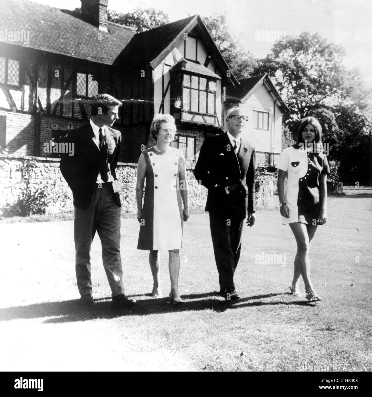 Margaret thatcher and husband hi-res stock photography and images - Alamy