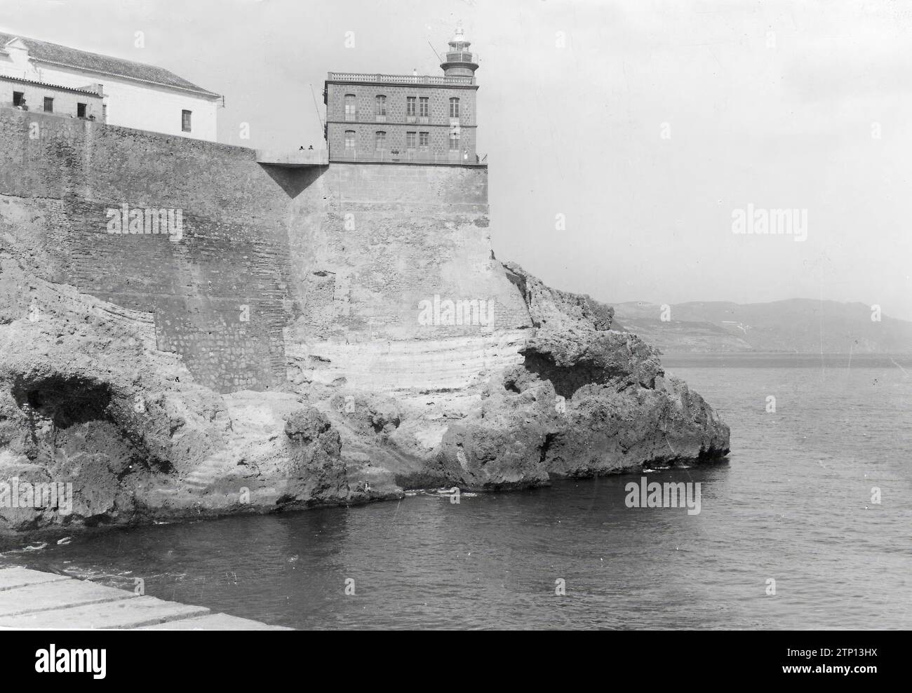 12/31/1932. The lighthouse. The Melilla Lighthouse is built on the ...