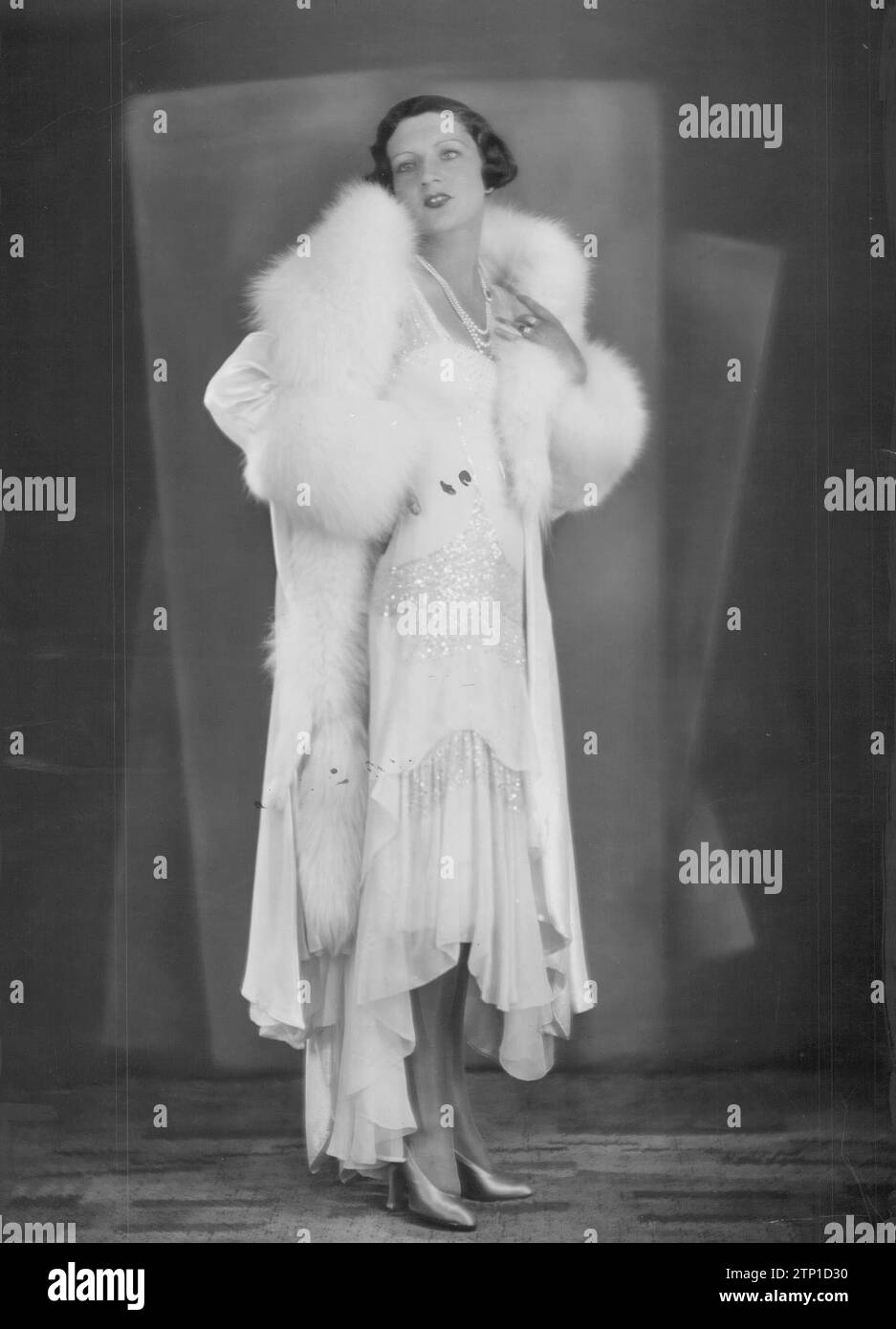 In the Image, coat from 1931. Credit: Album / Archivo ABC / Vidal Stock ...