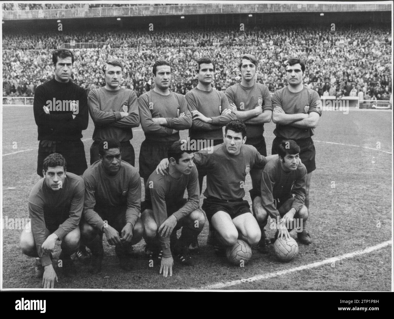 Valencia football club team in 1969. Credit: Album / Archivo ABC ...