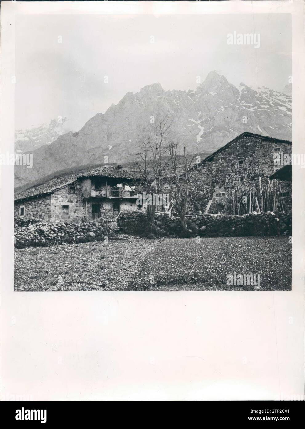 12/31/1949. View of the Valdeon valley. Credit: Album / Archivo ABC ...