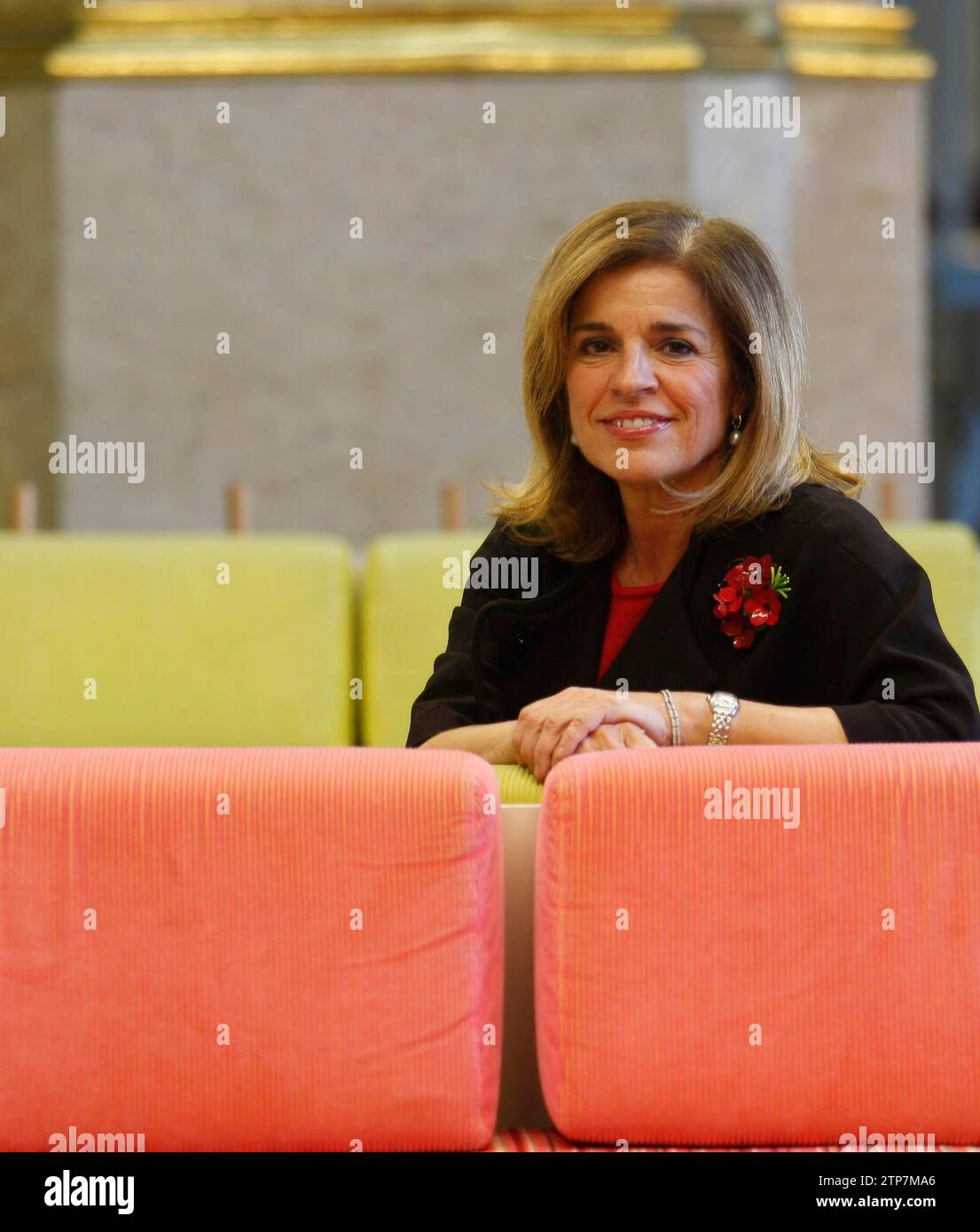 Madrid, 01/27/2012. Interview with the mayor of Madrid, Ana Botella ...