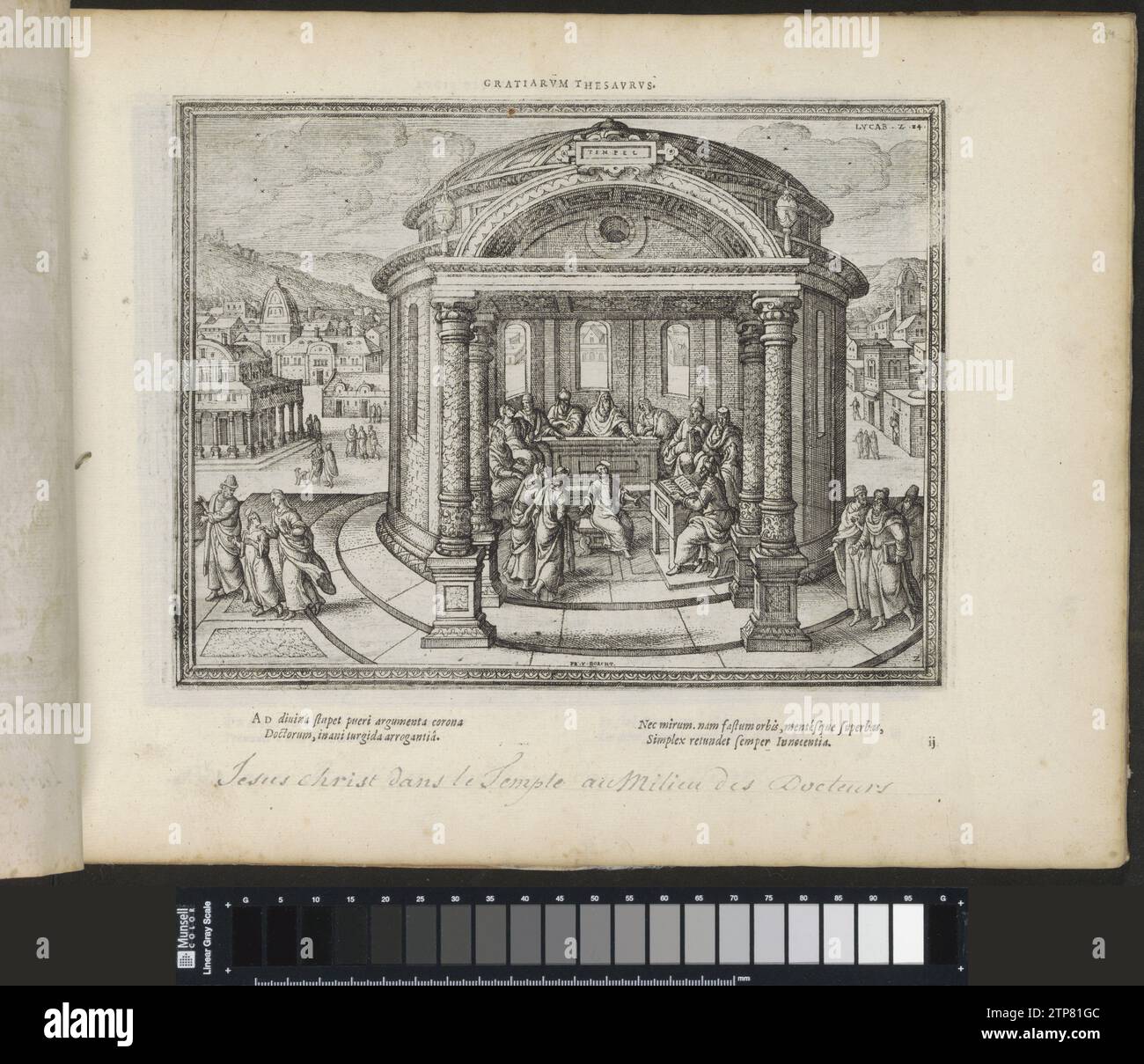 Christ between the scribes, 1613 Christ between the scribes in the ...
