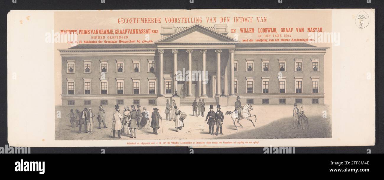 Historical parade by students from the Groningen University of Applied ...