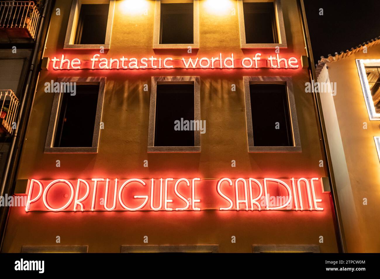 Portuguese Sardine Store in Porto Stock Photo - Alamy