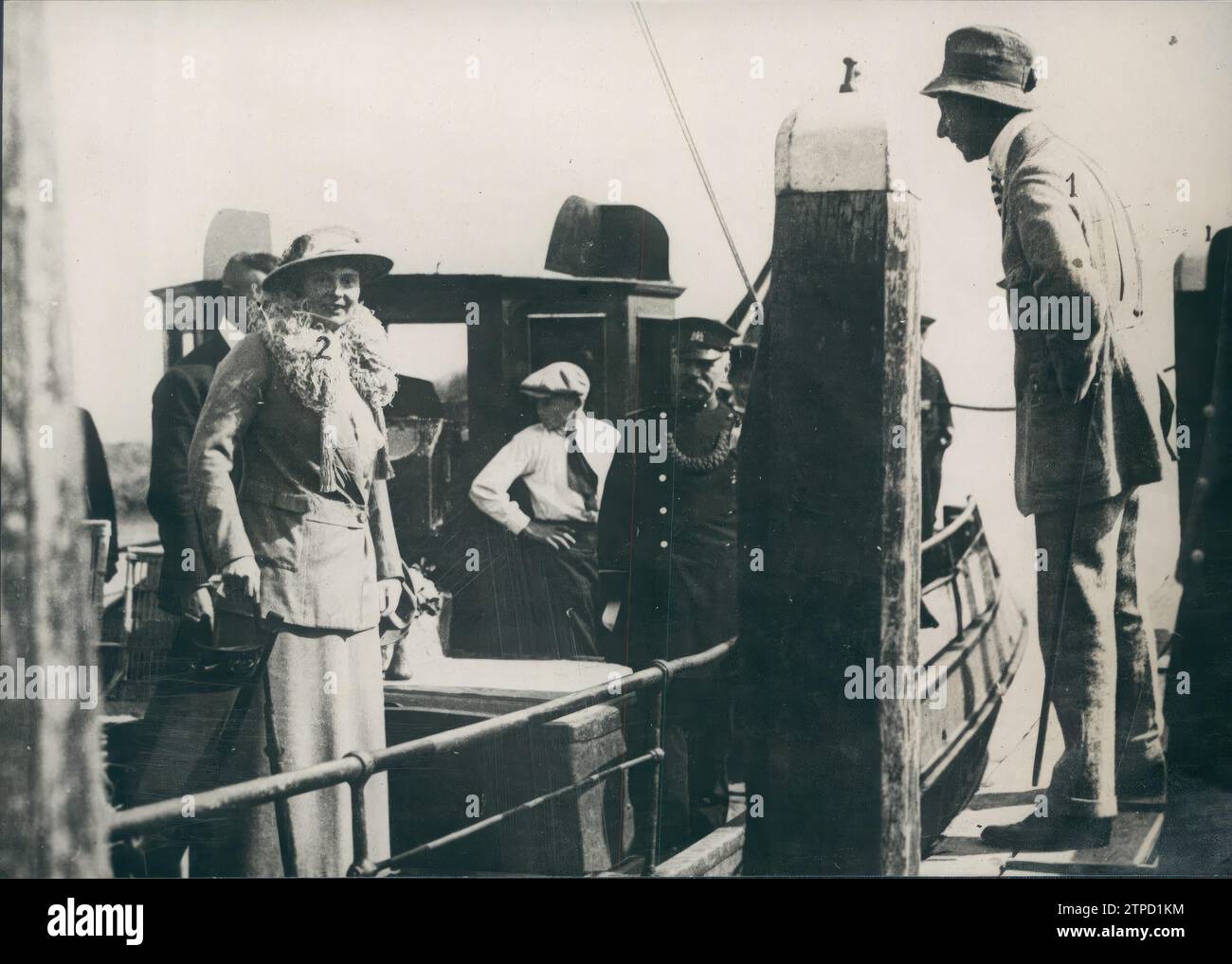 08/31/1919. Holland. On the island of Wieringen. Princess Cecilia (2 ...