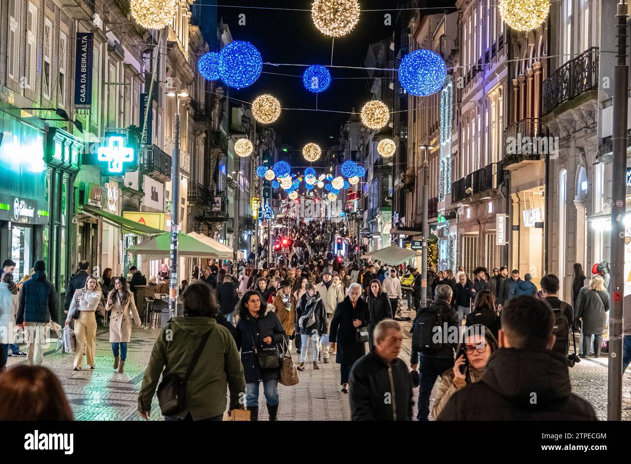 Porto christmas street hi-res stock photography and images - Alamy