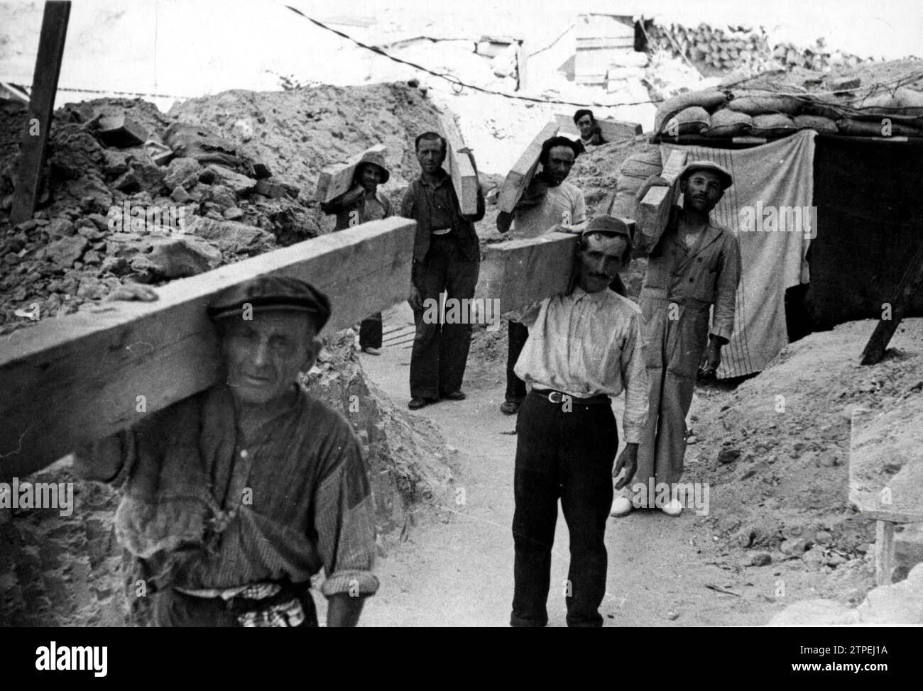 Trench damage hi-res stock photography and images - Alamy