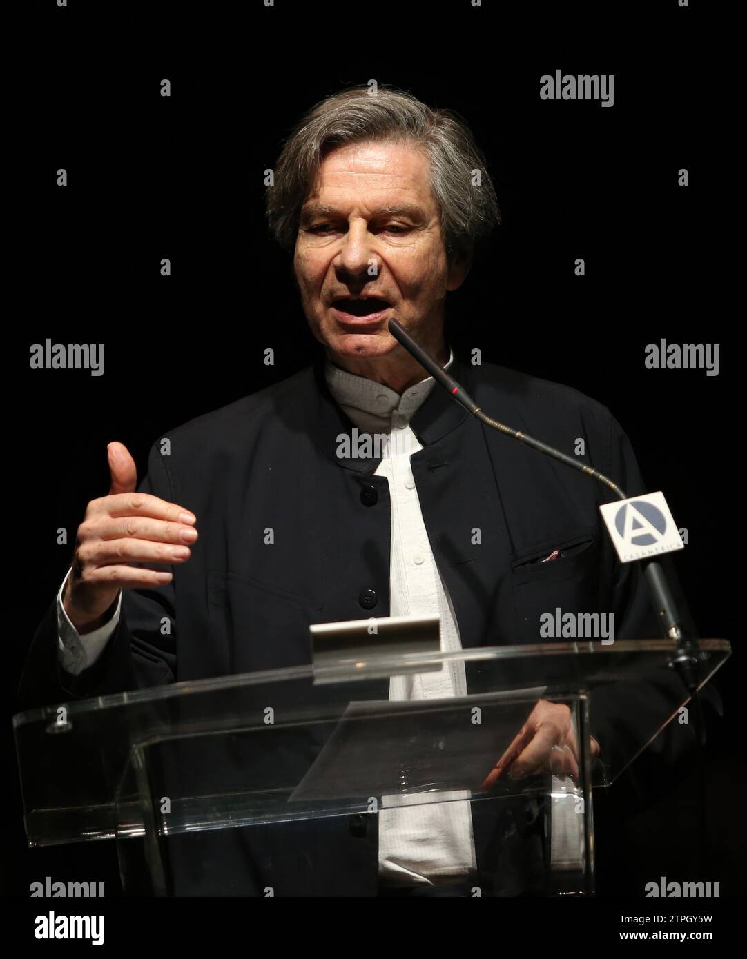 Madrid, 07/02/2015. Conference by Guy Sorman and Mario Vargas Llosa ...