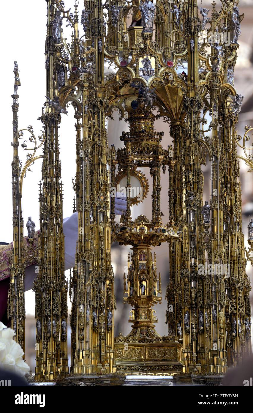 Toledo, 06/15/2017. Corpus Christi procession. Photo: Ana Pérez Herrera Archdc. Credit: Album ...
