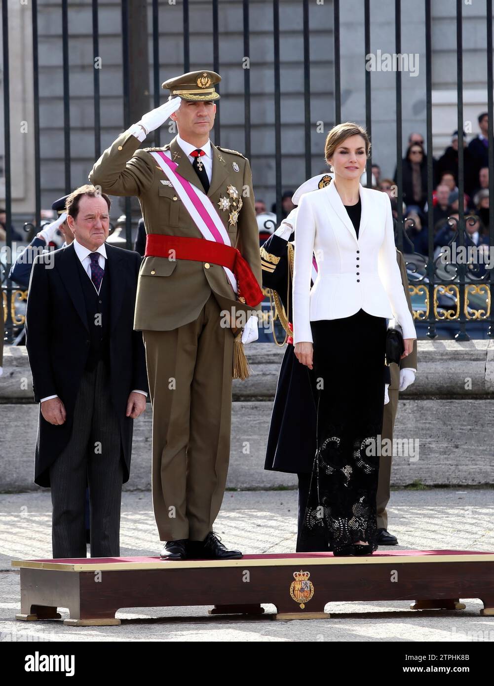 Madrid, 01/06/2016. Military Easter celebration presided over by His ...