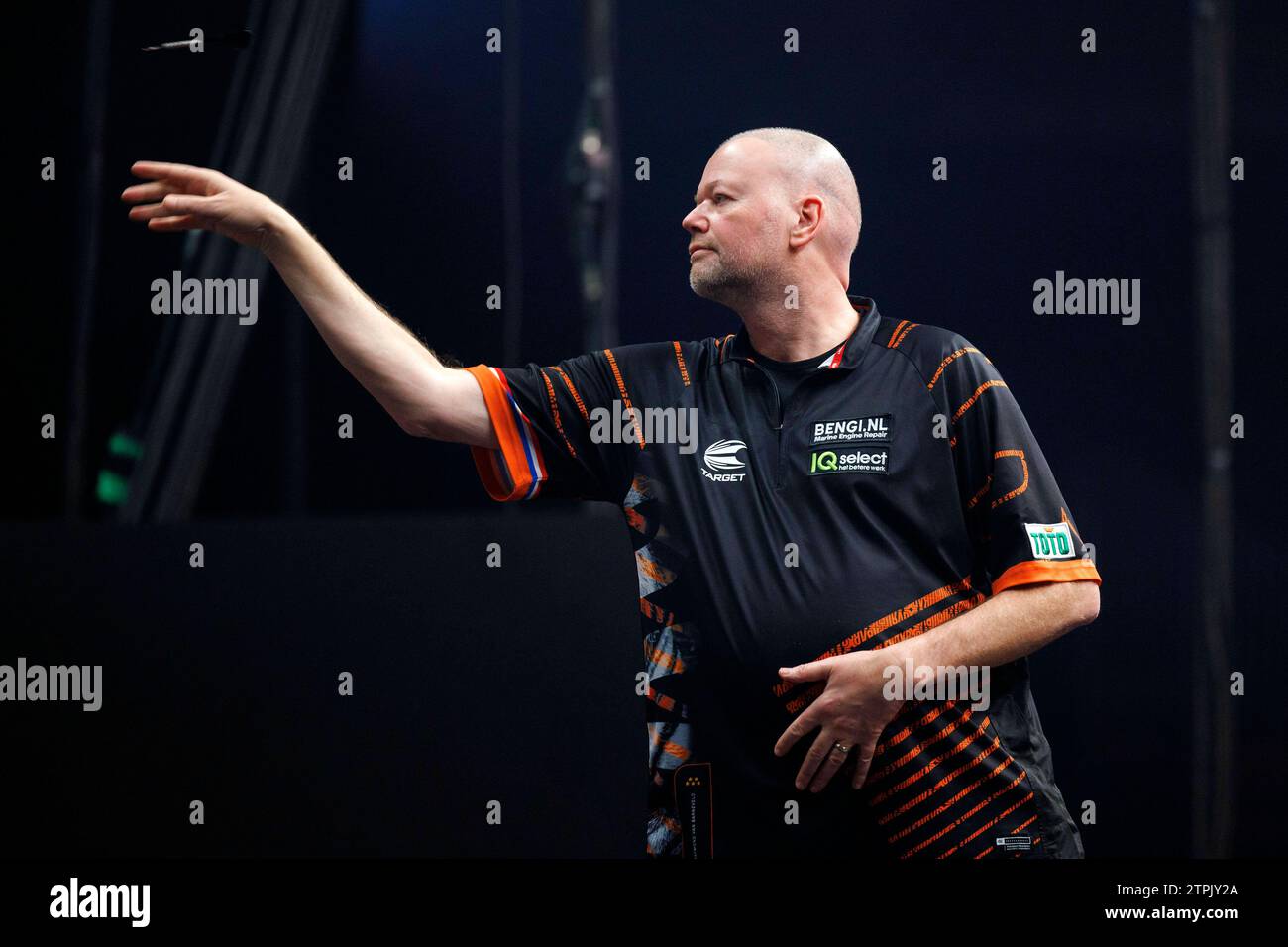 Dartspieler Raymond van Barneveld / Barney bei der World Darts Gala ...