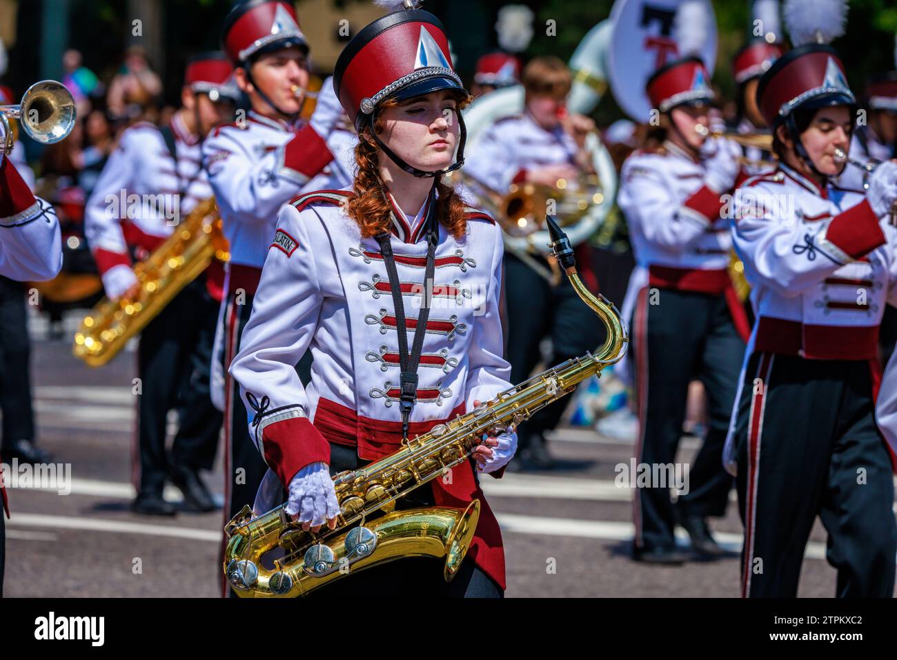 Portland, Oregon, USA - June 10, 2023: Tualatin High School ...
