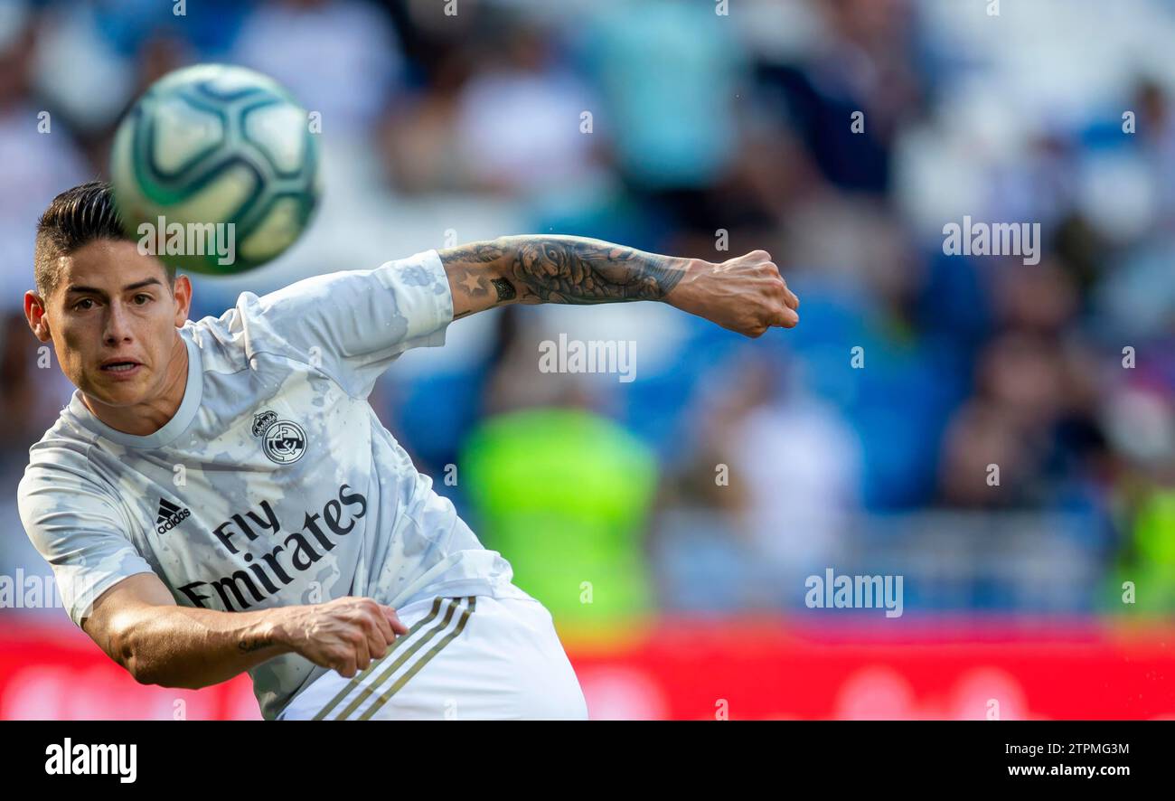 Madrid, 08/24/2019. 2nd League Matchday. Real Madrid against Valladolid ...