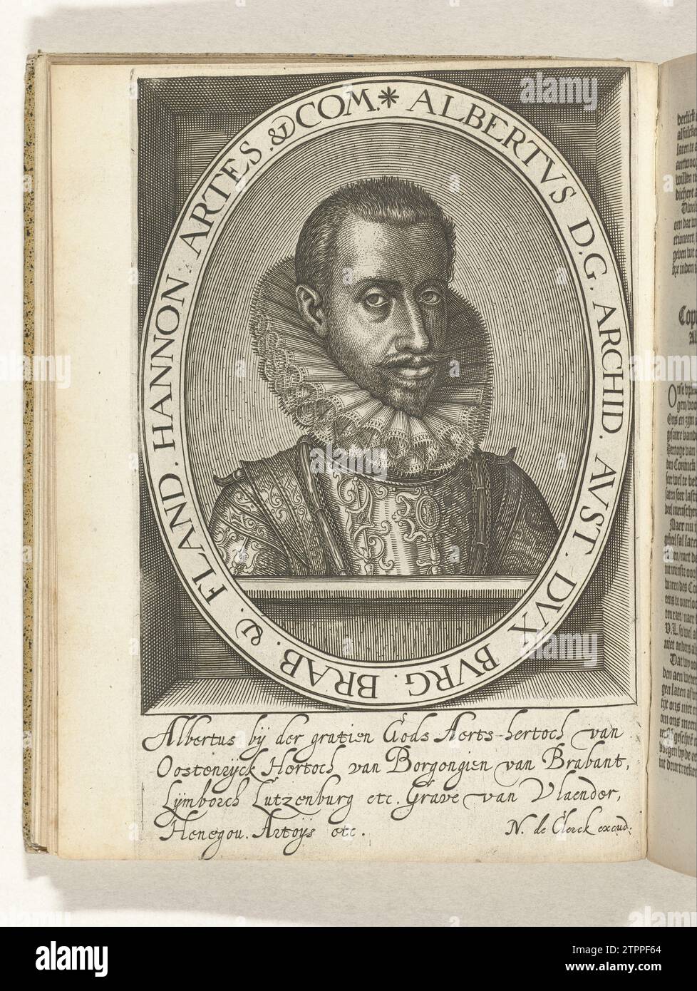 Portrait of Archhertog Albrecht, 1599, 1590 - 1599 Portrait of Archduke ...