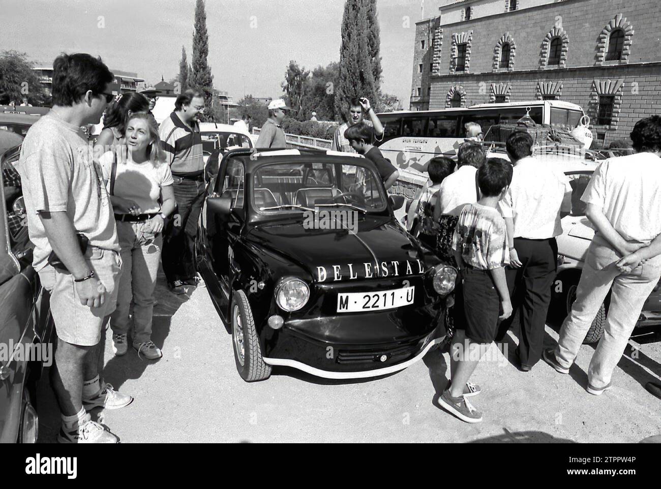 Toledo. 09/21/1997. The Paseo de la Vega was the scene of the Seat 600 ...