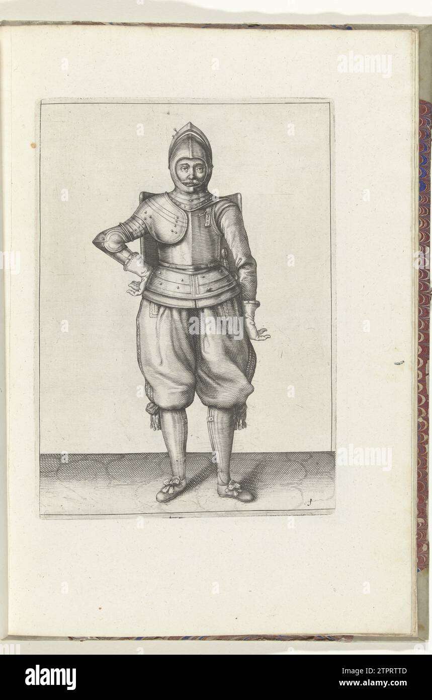 The exercise with the Targe and Rapier: the soldier at rest with the ...